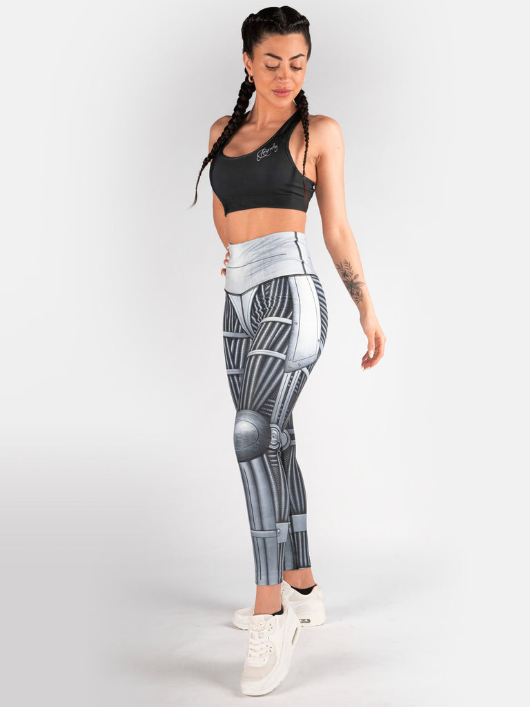 Anarchy Apparel Compression Leggings, Necronomicon